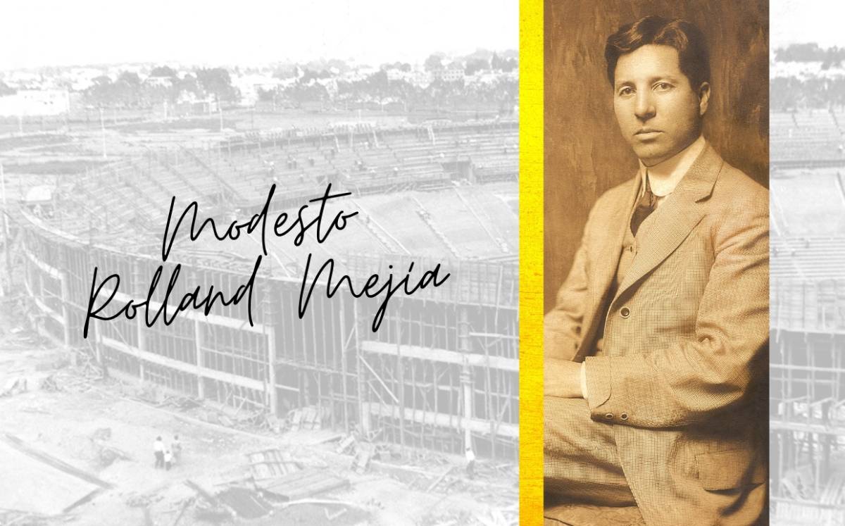 Modesto Rolland Mejía: el creador del Estadio Ciudad de los Deportes