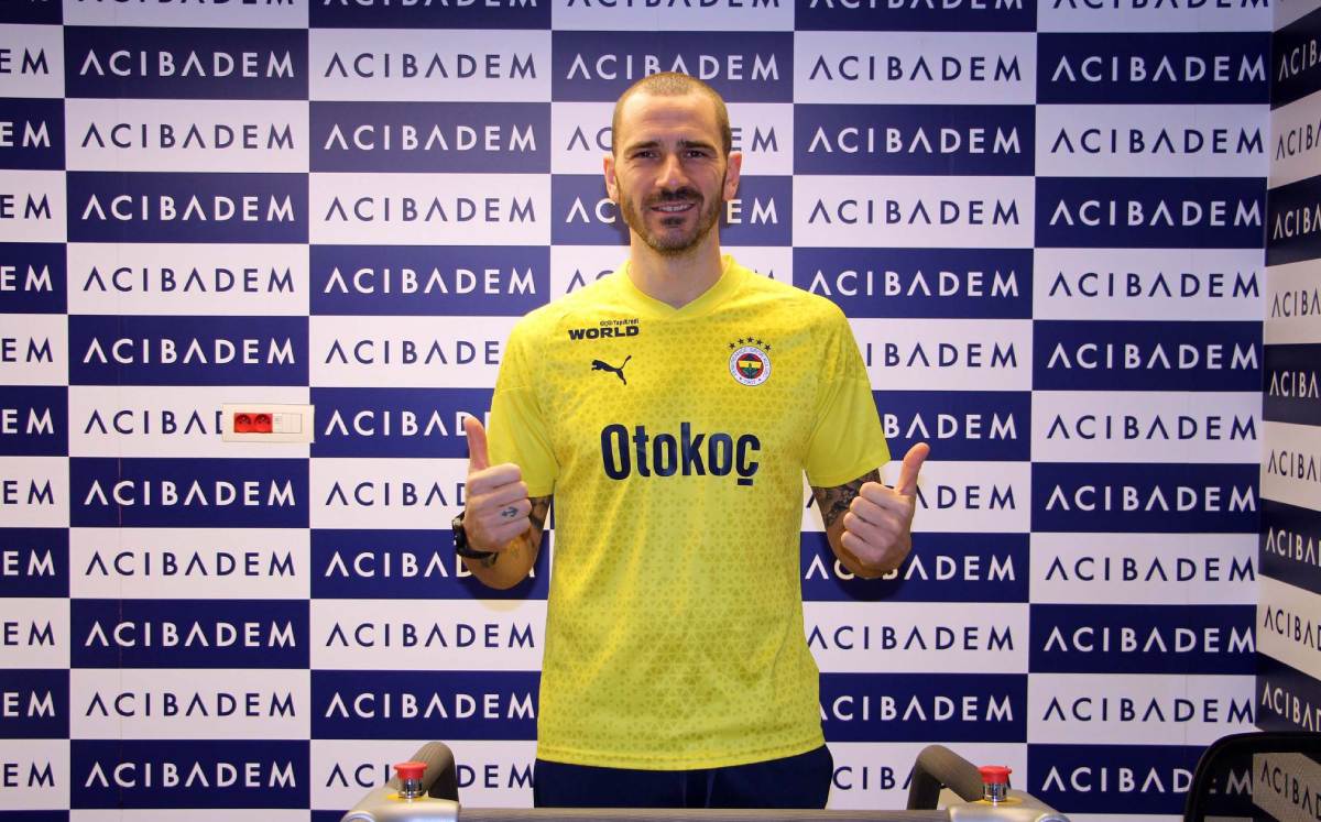 Leonardo Bonucci firma con el Fenerbahçe hasta final de temporada
