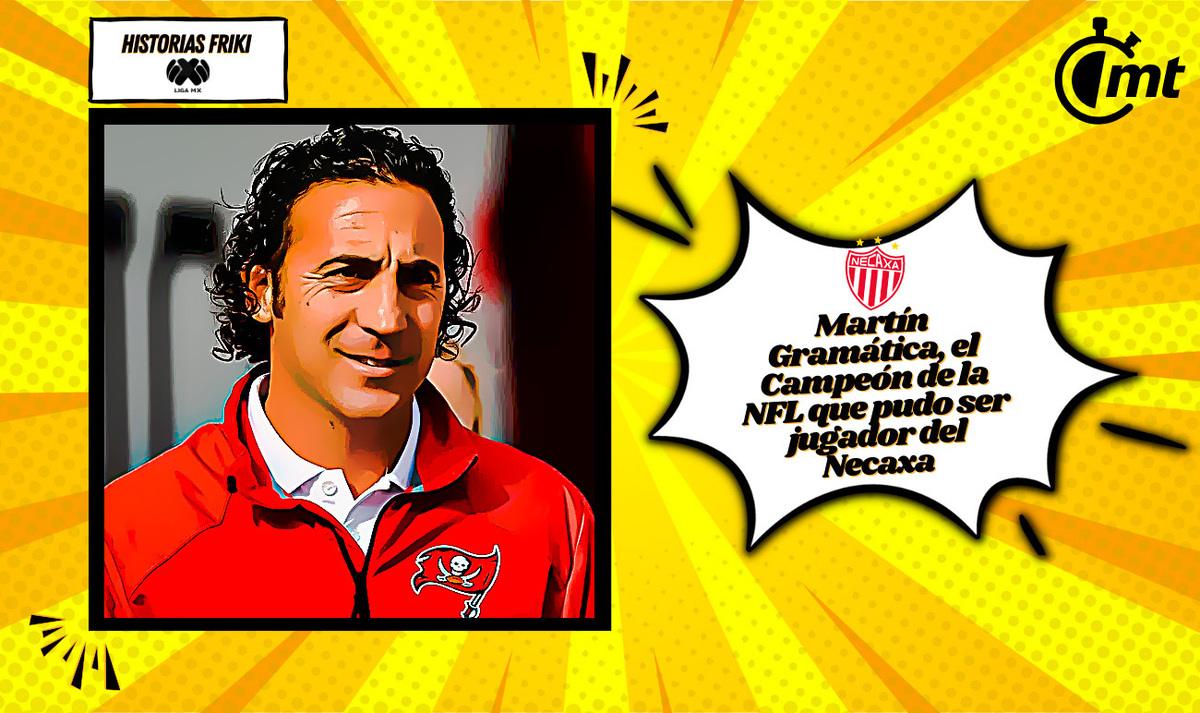 Martín Gramática, el campeón de la NFL que pudo jugar en Necaxa