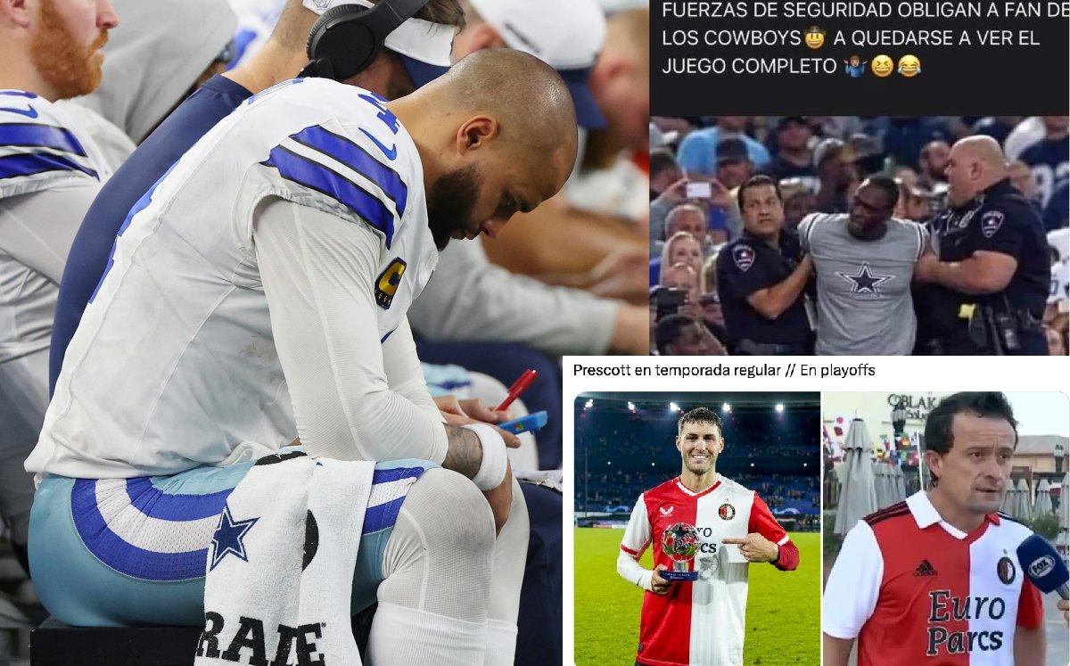 Se soltaron los memes por la derrota de Dallas Cowboys