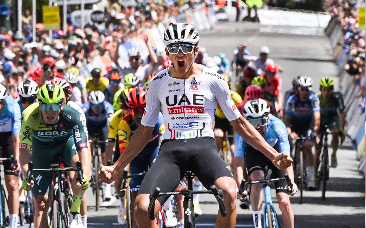 Isaac del Toro conquista segunda-etapa del Tour-Down Under