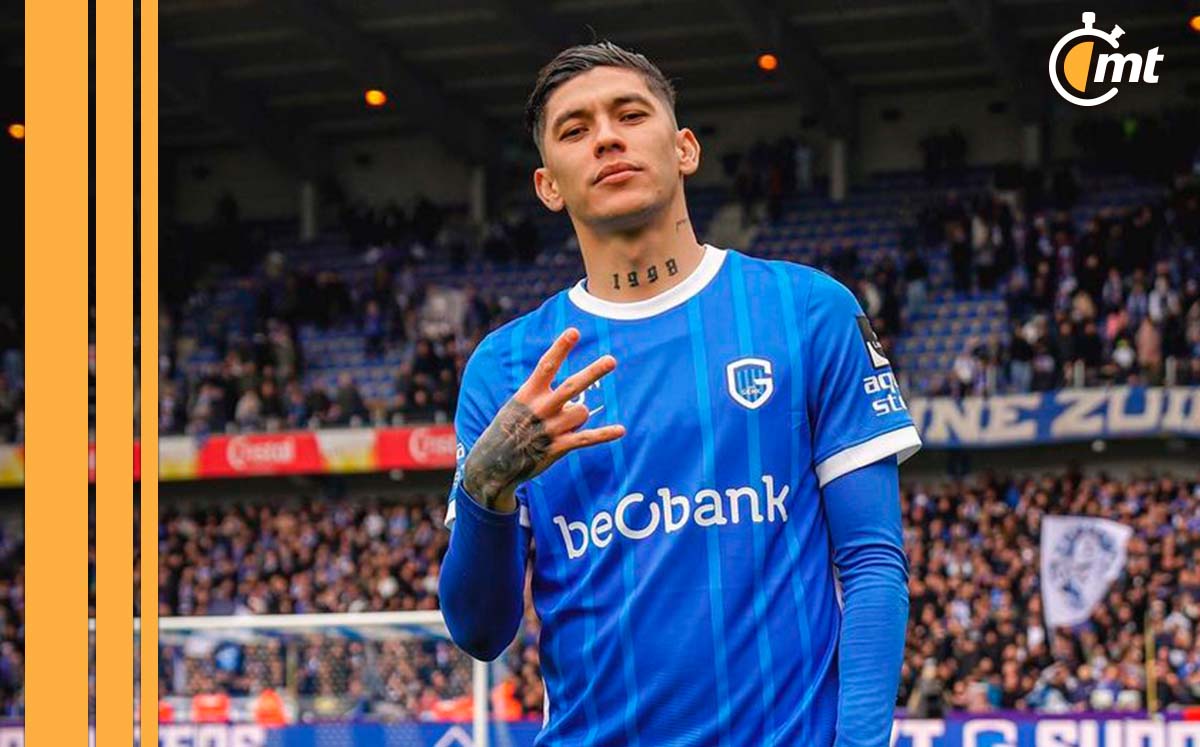 Gerardo Arteaga salió EXPULSADO en su último juego con el Genk