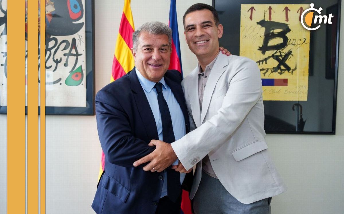 Joan Laporta no descarta a Rafa Márquez para dirigir al Barcelona Joan Laporta no descarta a Rafa Márquez para dirigir al Barcelona