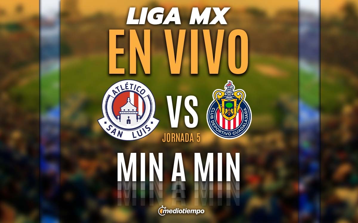 Atlético San Luis vs Chivas EN VIVO ONLINE | Partido Liga MX HOY 2024