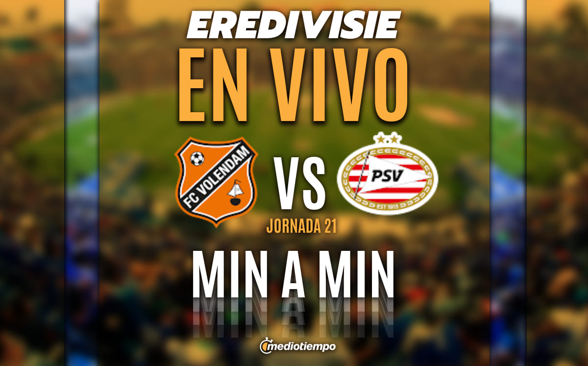 Volendam vs. PSV EN VIVO partido de Hirving Lozano HOY Eredivisie 2024