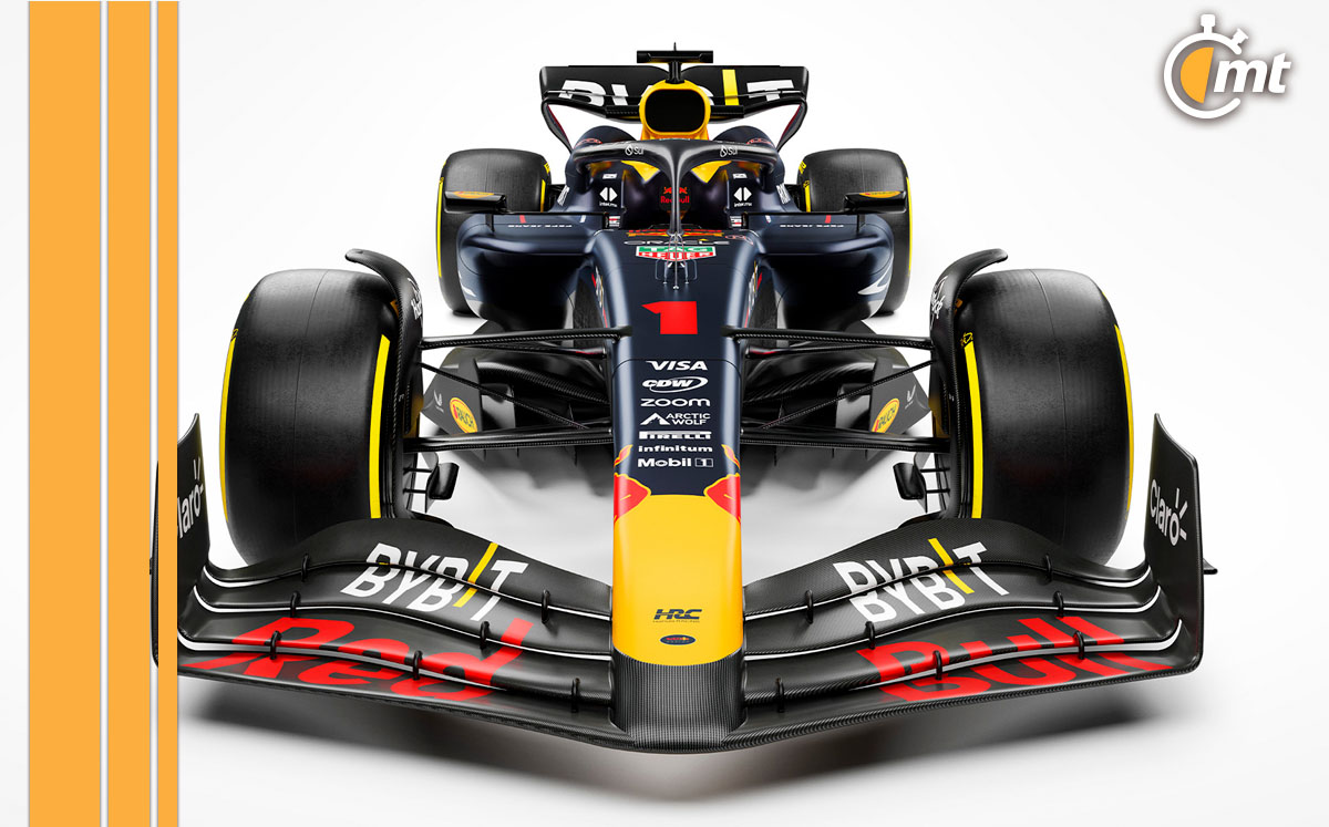 Red Bull presentó el RB20, el auto de Checo Pérez y Max Verstappen