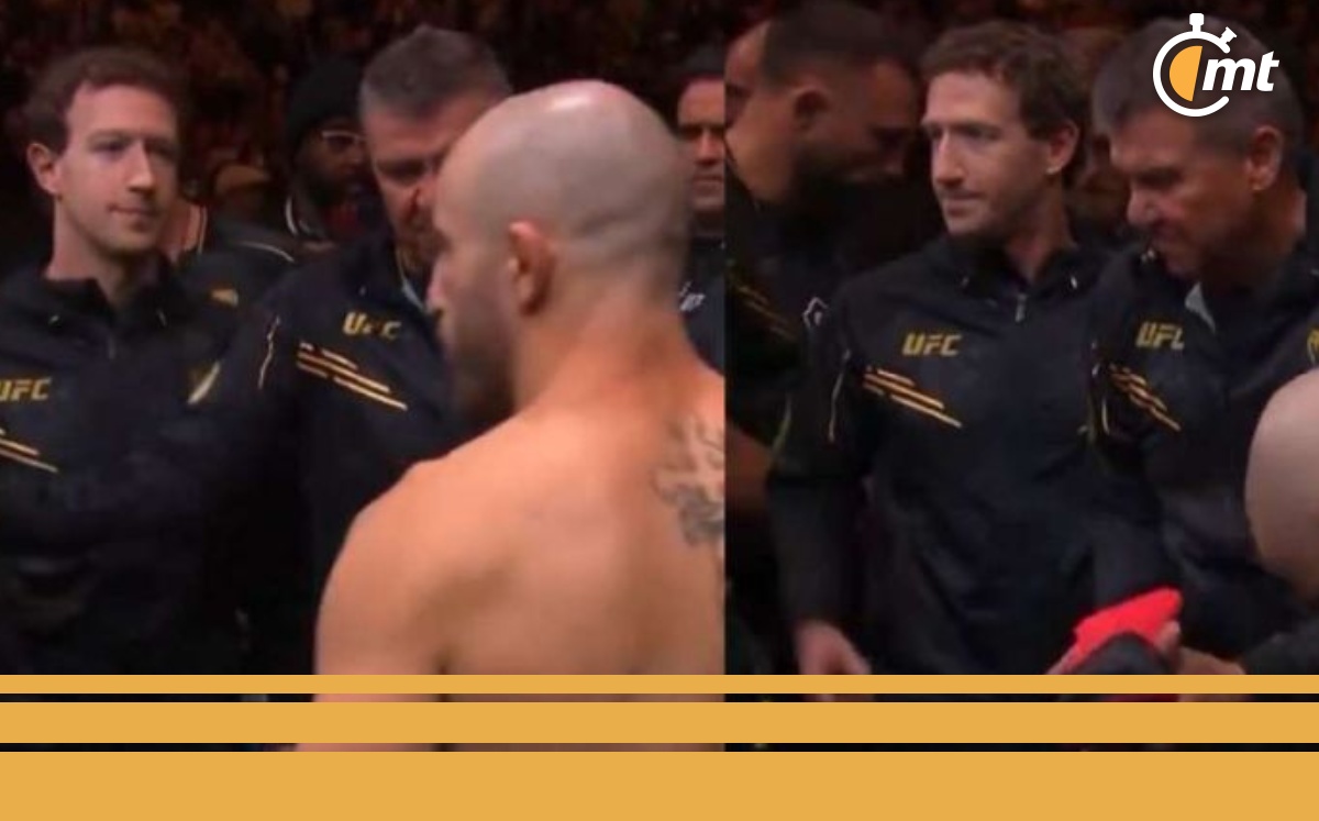 Mark Zuckerberg fue ignorado por todos en UFC 298