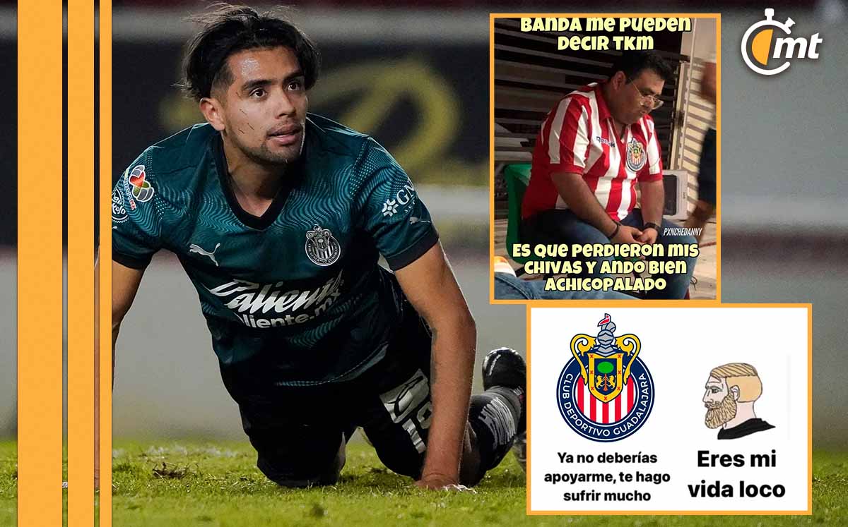 Los mejores MEMES de la derrota de Chivas ante Necaxa