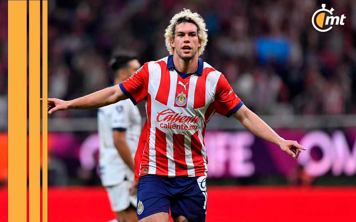 Cade Cowell anotó su primer gol con Chivas en la Liga MX | VIDEO