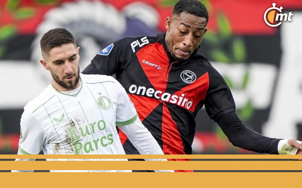 Feyenoord vs: Almere; Resumen del partido de Santiago Giménez