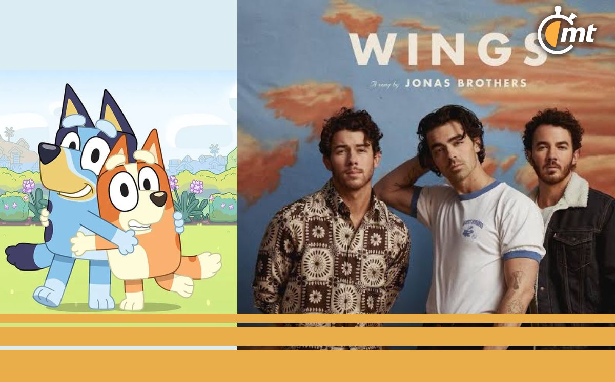 Jonas Brothers hacen épica entrada a concierto con intro de 'Bluey'
