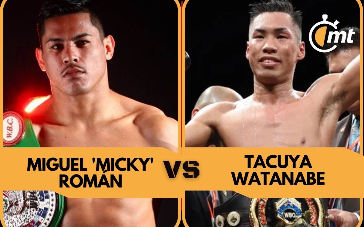 ‘Mickey’ Román vs Tacuya Watanabe; Transmisión GRATIS de BOX HOY