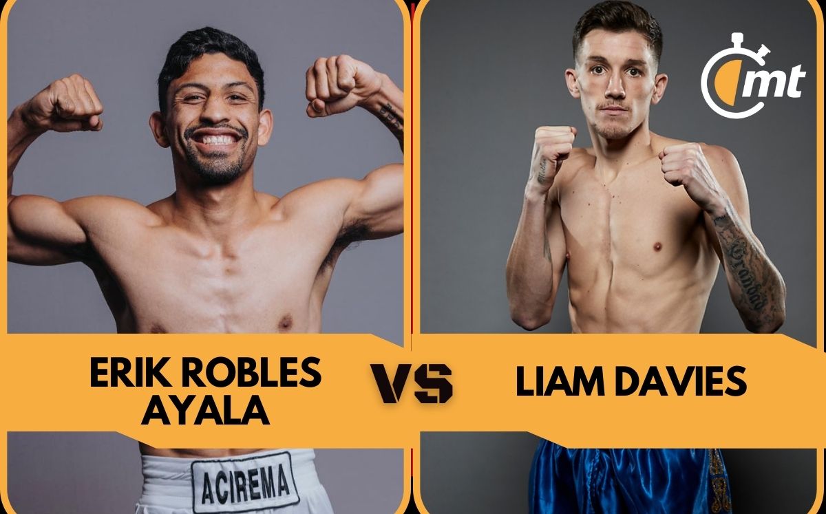 Erik Robles Ayala vs Liam Davies: A qué hora y dónde ver pelea BOX hoy