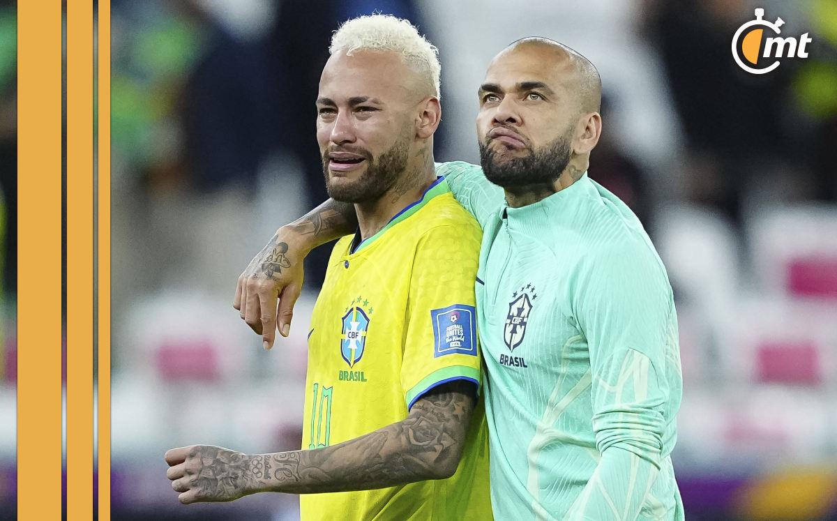 Padre de Neymar pagará fianza de un millón de euros de Dani Alves