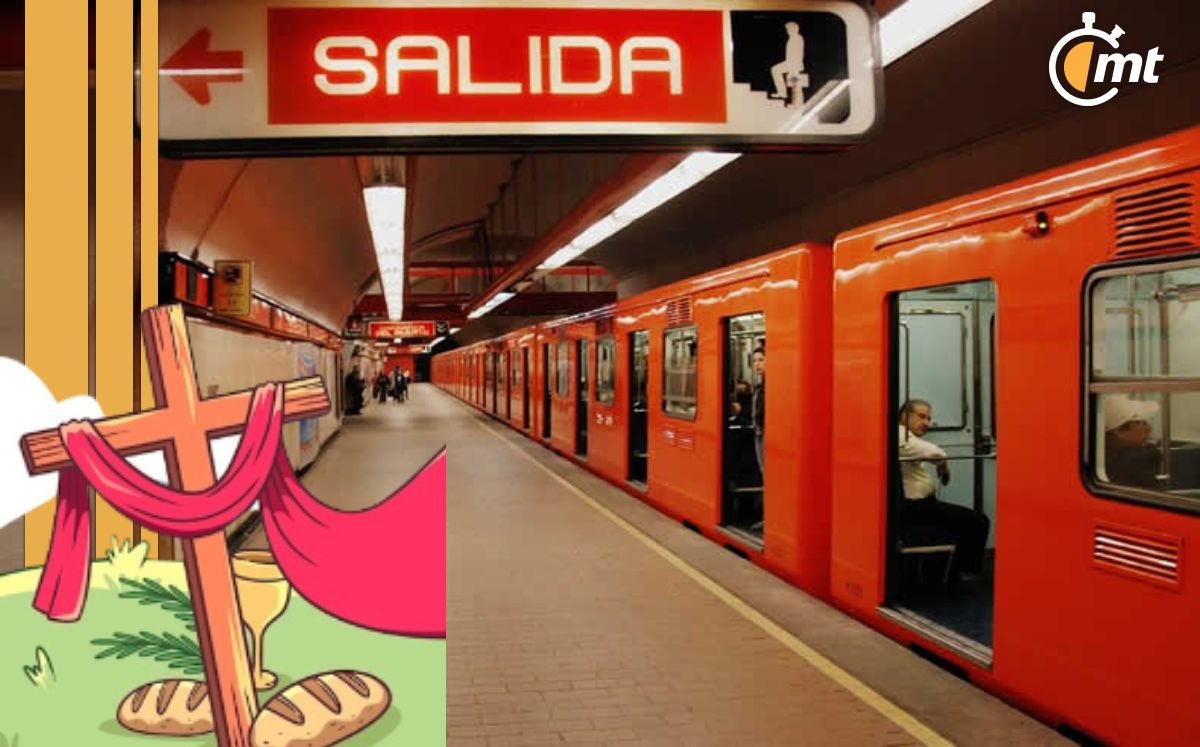 Metro CDMX; cuál será su horario durante la Semana Santa