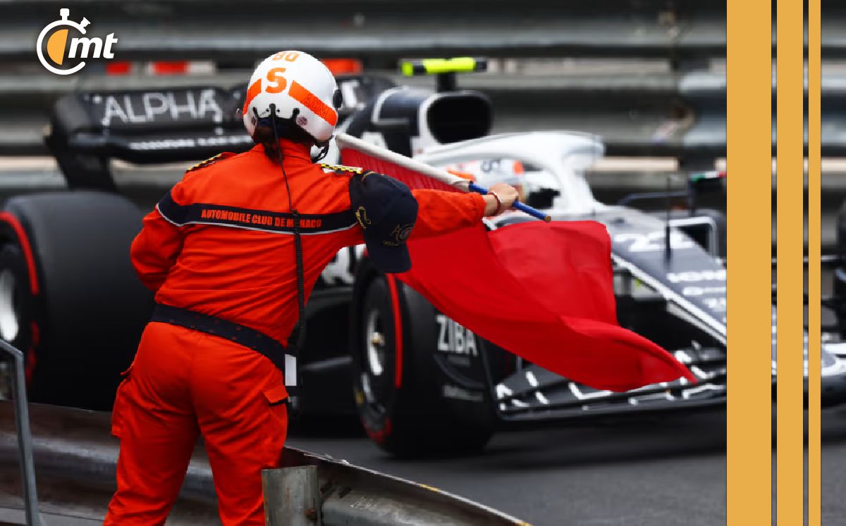¿Qué significa la bandera amarilla y roja en la Fórmula 1?