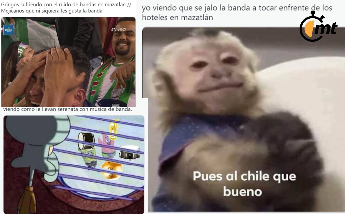 Los mejores memes por la prohibición de banda en Mazatlán