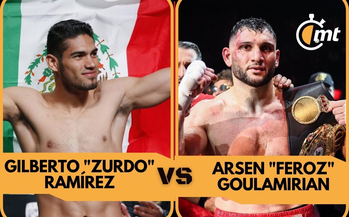 Zurdo Ramírez vs Arsen Goulamirian. Dónde ver box gratis hoy