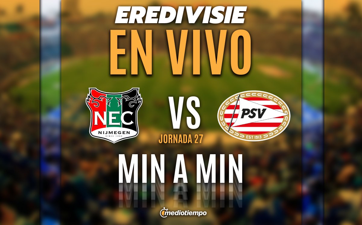 NEC vs PSV Eindhoven EN VIVO. Juego Chucky Lozano en Eredivisie HOY