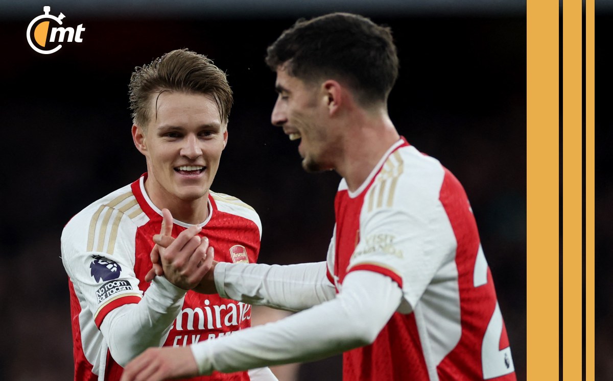Resumen del partido Arsenal vs Luton (2-0) Premier League 2024. GOLES"