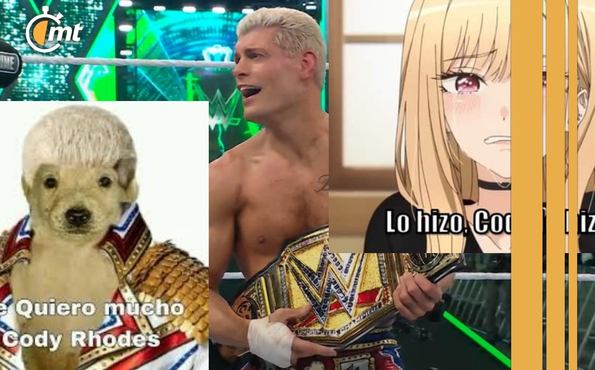 Memes: Cody Rhodes acaba con más de 1300 días de reinado de Reigns