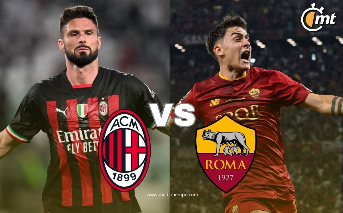 Dónde VER Milan vs Roma HOY: horario y canal del partido Europa League