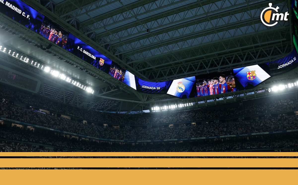 Real Madrid estrena pantalla 360 en el Santiago Bernabéu