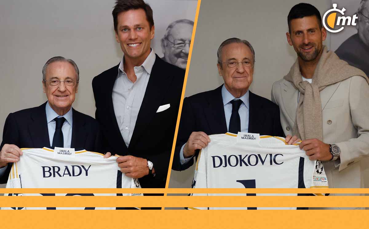 Clásico Español. Tom Brady y Djokovic, invitados del Real Madrid