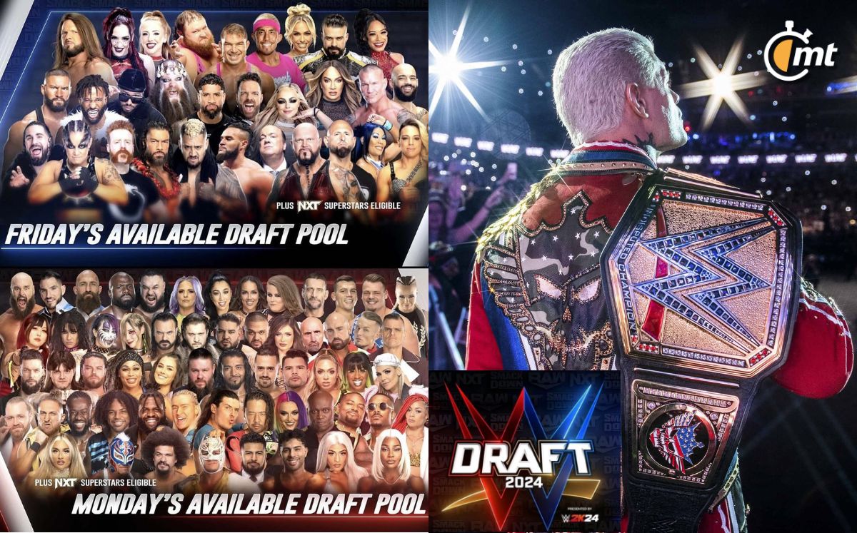 WWE Draft 2024: Movimientos y reglas anunciadas