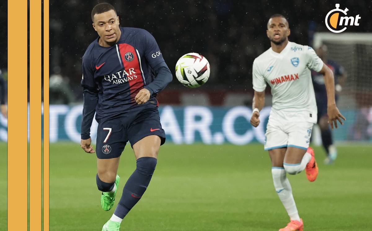 Resumen del partido PSG vs. Le Havre Ligue 1 (3-3). GOLES