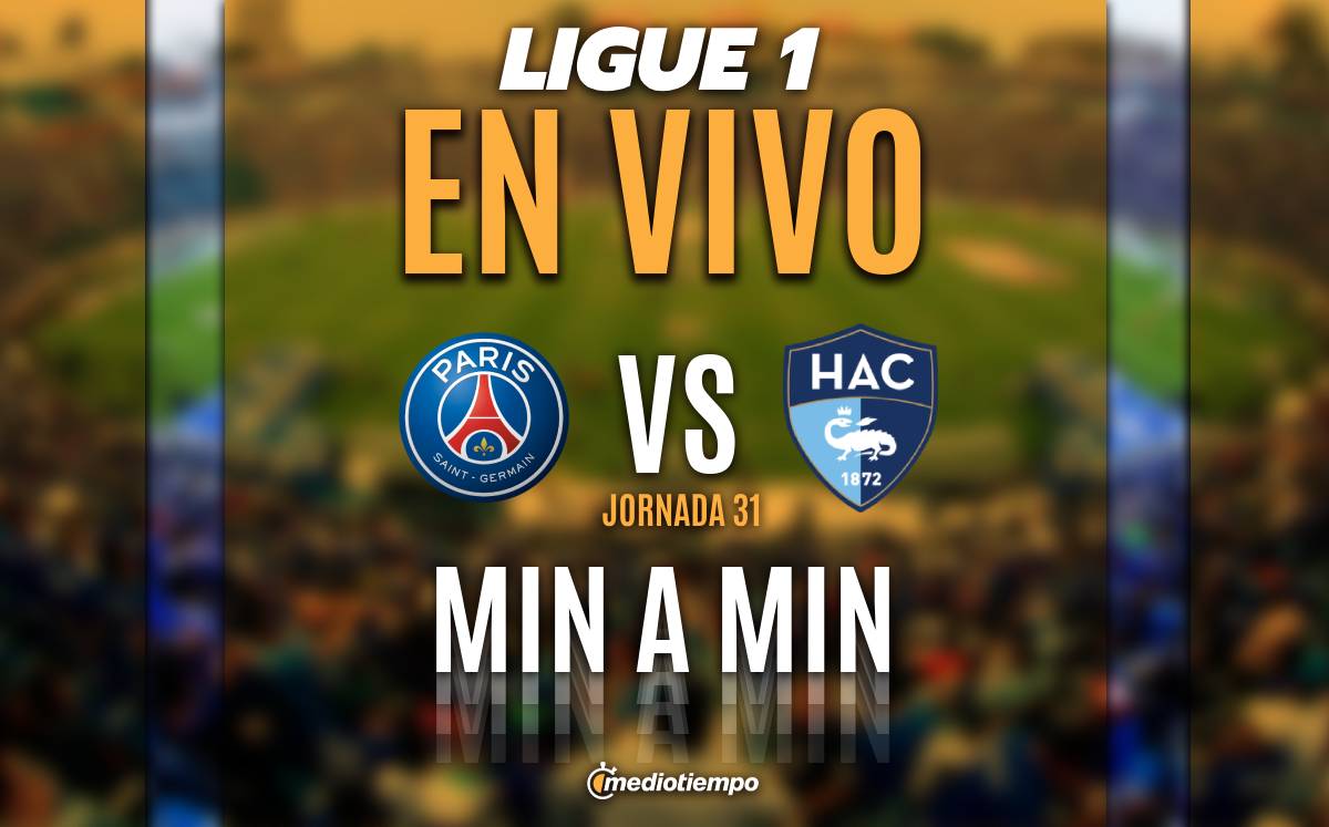 PSG vs Le Havre EN VIVO. VER transmisión online Ligue 1 hoy