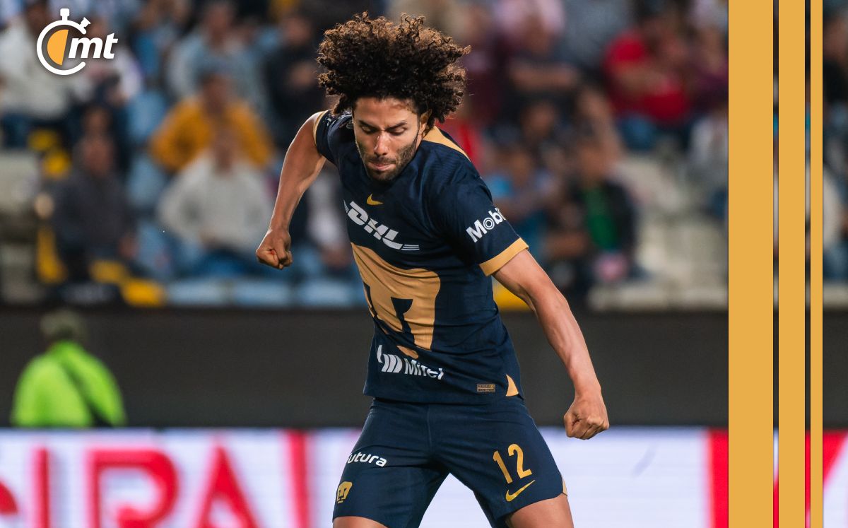 Chino Huerta estrena nuevo look con Pumas de cara a la Liguilla