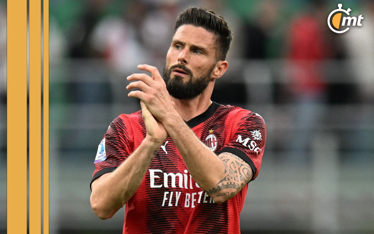 Giroud confirma su marcha del Milan; irá a la MLS