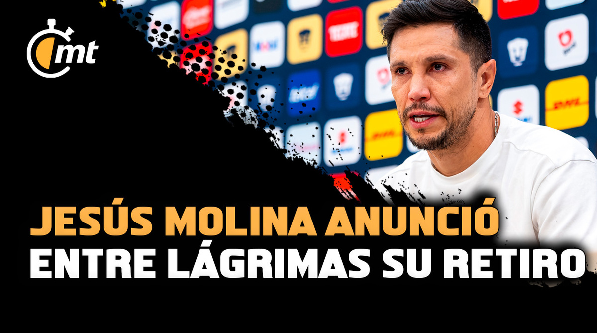 Jesús Molina anunció entre lágrimas su retiro del futbol profesional