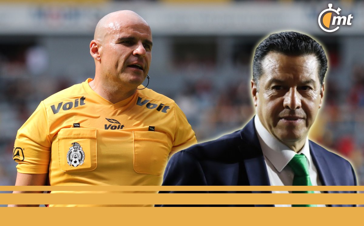 Chacón explota contra Archundia por designaciones arbitrales Liga MX
