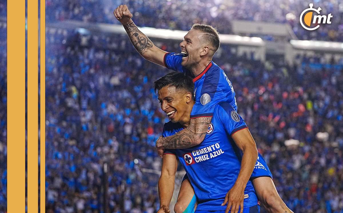 Resumen del partido Cruz Azul vs Rayados (1-2) Semis CL2024. GOLES"