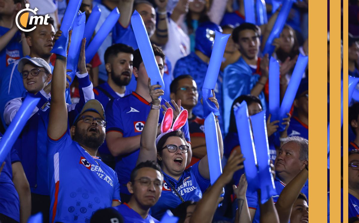 Fans de Cruz Azul cantan en estadio de miedo de América previo a Final