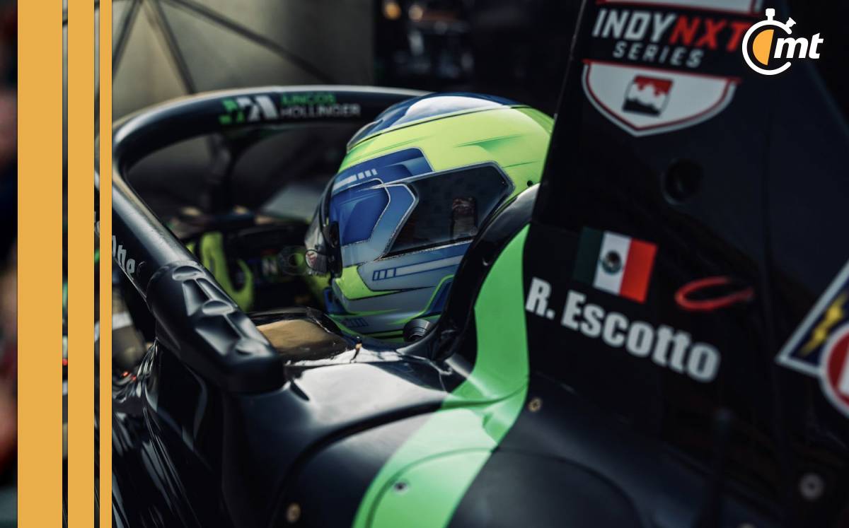 Ricardo Escotto hace su debut en la Indy NXT Series
