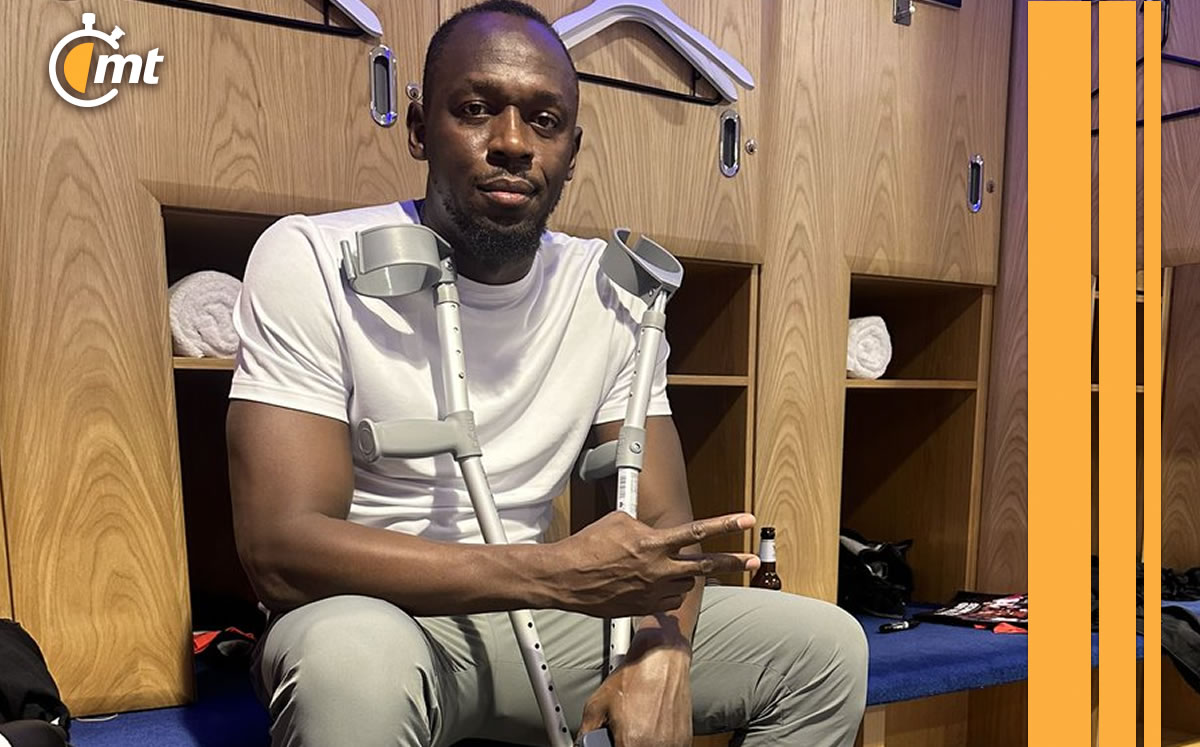 Usain Bolt sufre terrible lesión en partido de futbol a beneficio