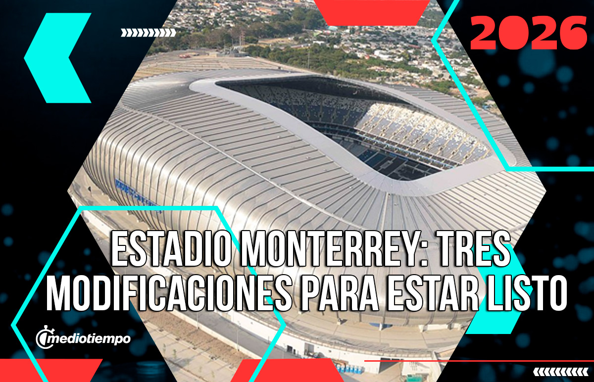 Estadio Monterrey: tres modificaciones para estar listo| Mediotiempo