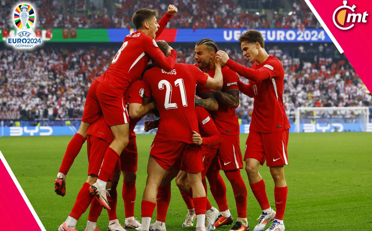 Resumen del partido Turquía vs Georgia (3-1) Eurocopa 2024. GOLES"