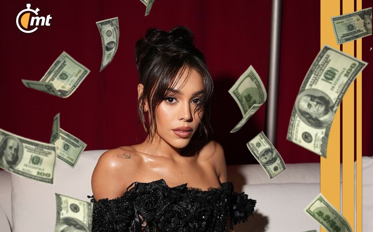 Danna Paola revela cuánto dinero tiene; pero no en el banco
