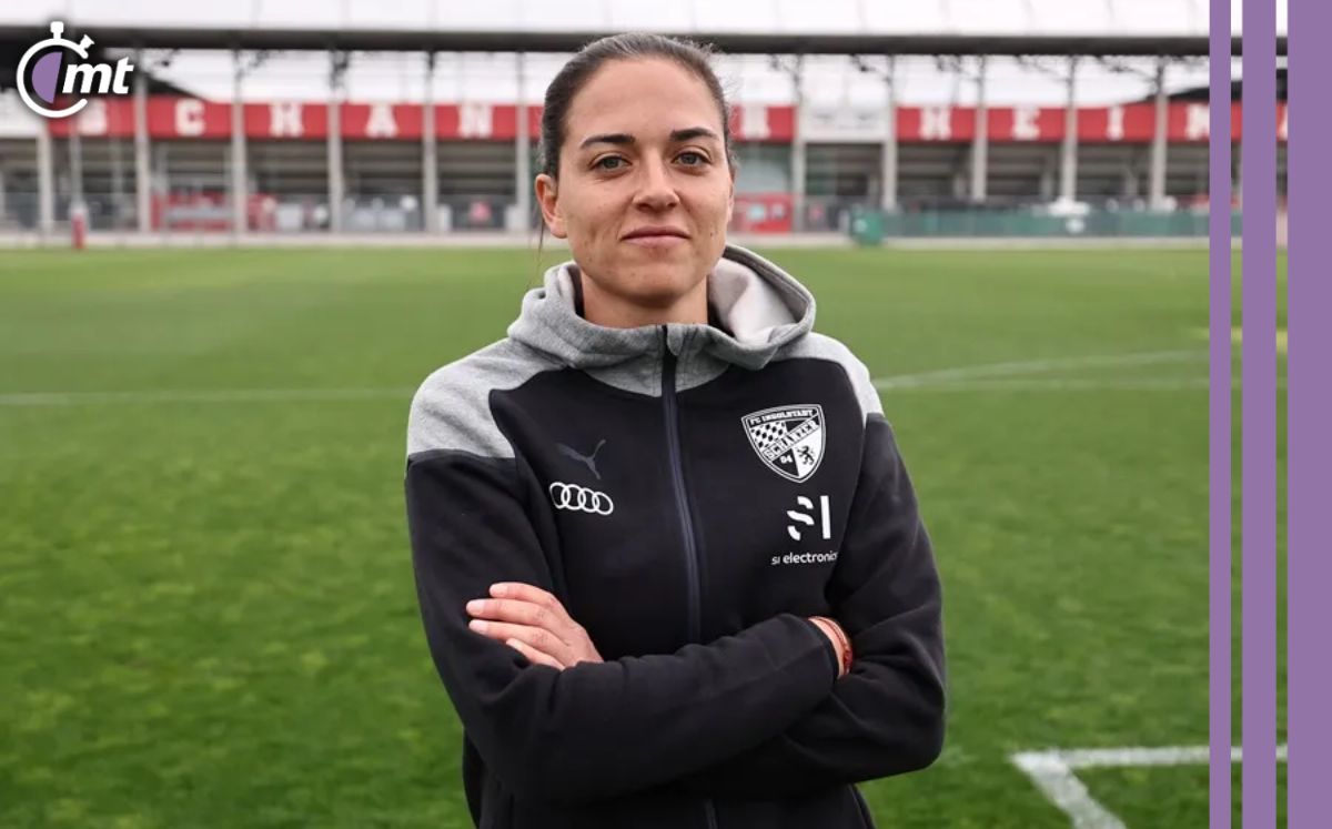 Primera entrenadora en equipo profesional masculino: Sabrina Wittmann