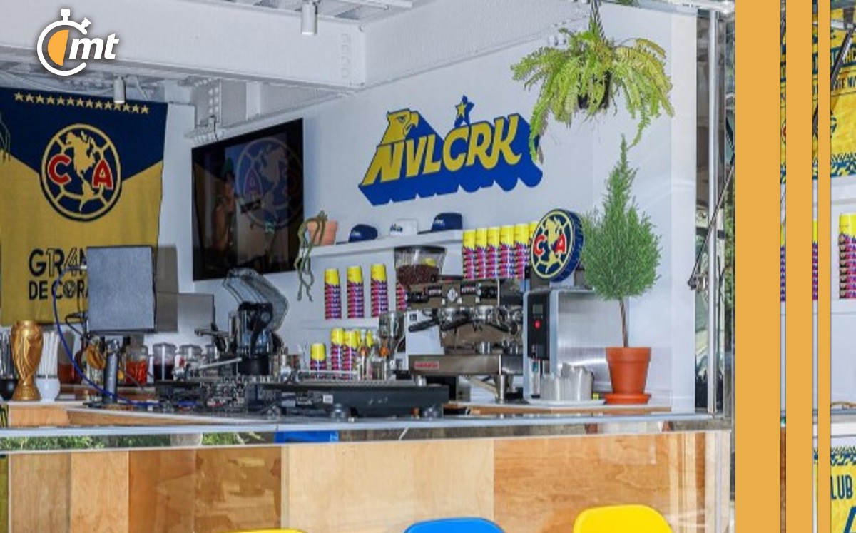 Así es la cafetería temática del Club América en Corea del Sur
