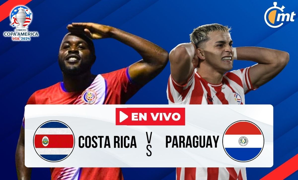 Costa Rica vs Paraguay; a qué hora y dónde ver hoy Copa América 2024