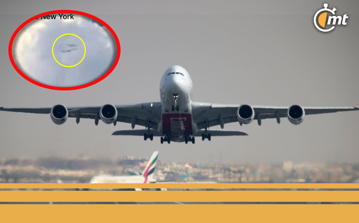 VIDEO | Dos aviones casi CHOCAN en el aire en Nueva York