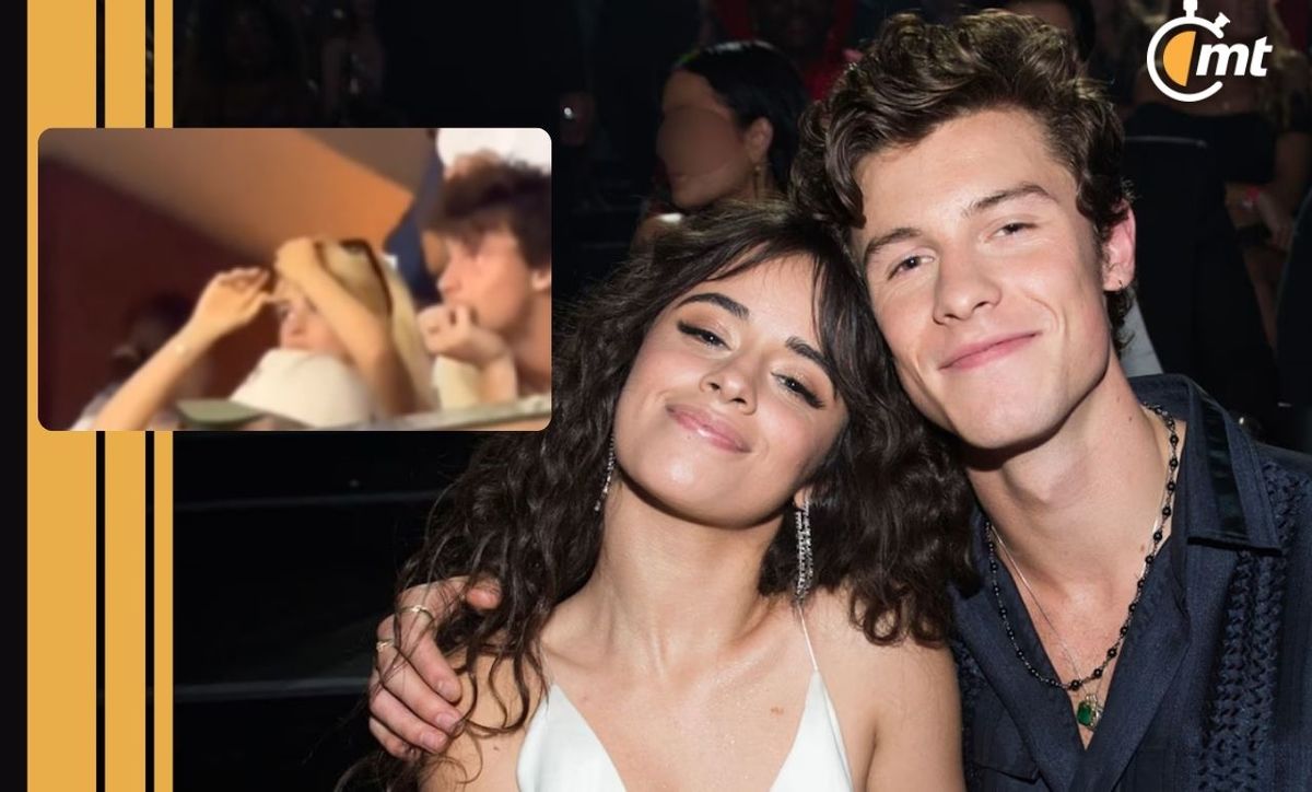 Shawn Mendes y Camila Cabello captados en Final de la Copa América