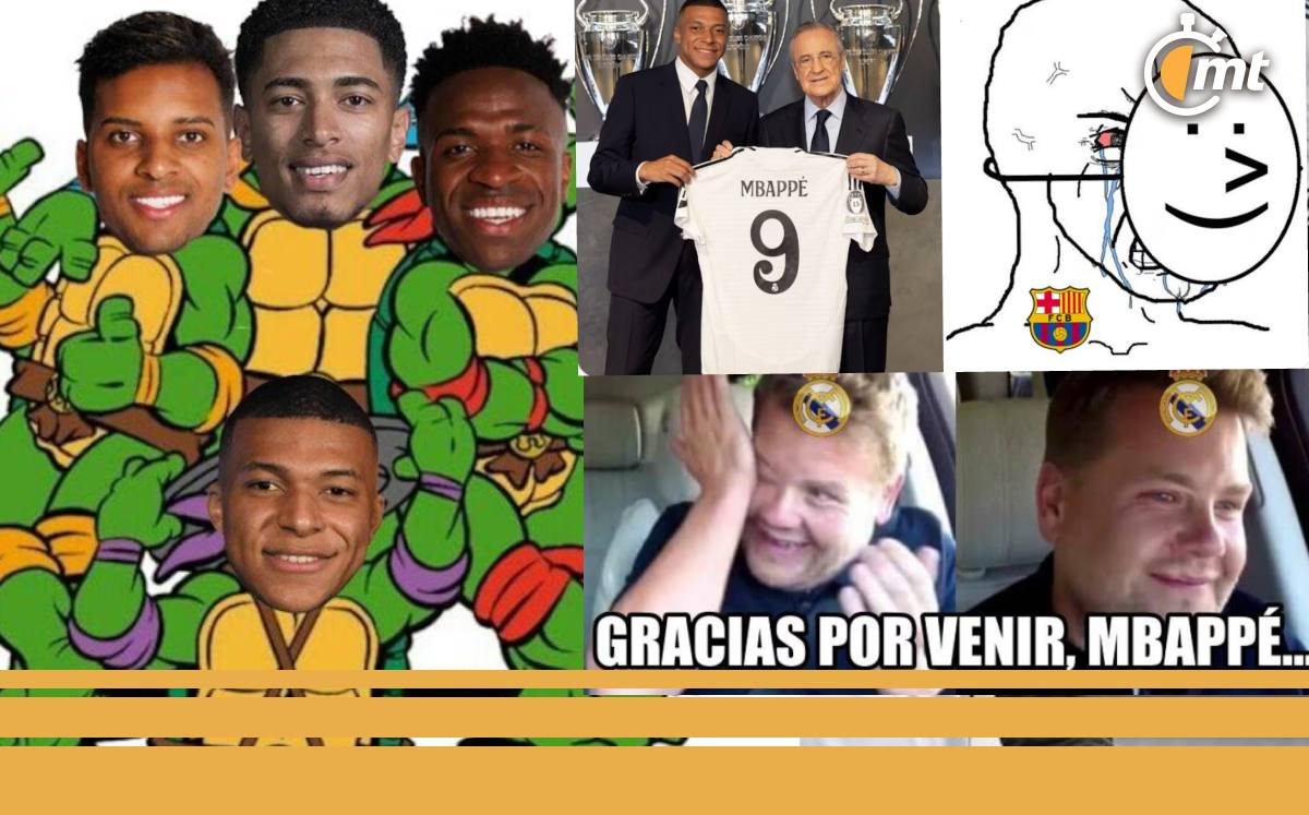 Mejores MEMES de la presentación de Mbappé con Real Madrid