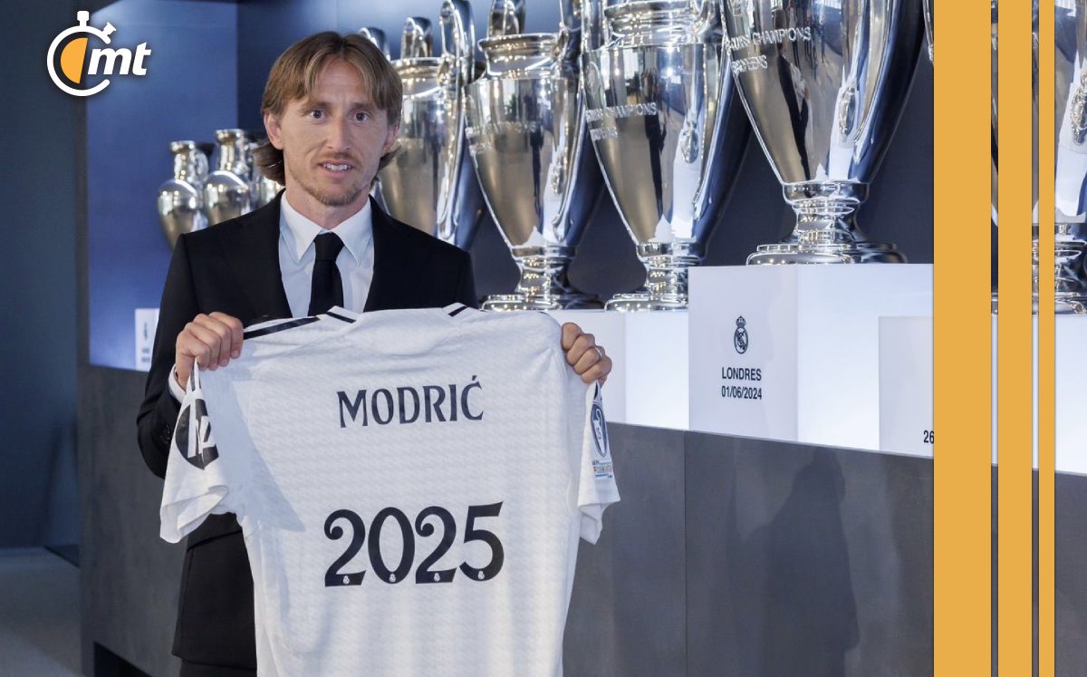 Luka Modric renueva otra vez su contrato con Real Madrid