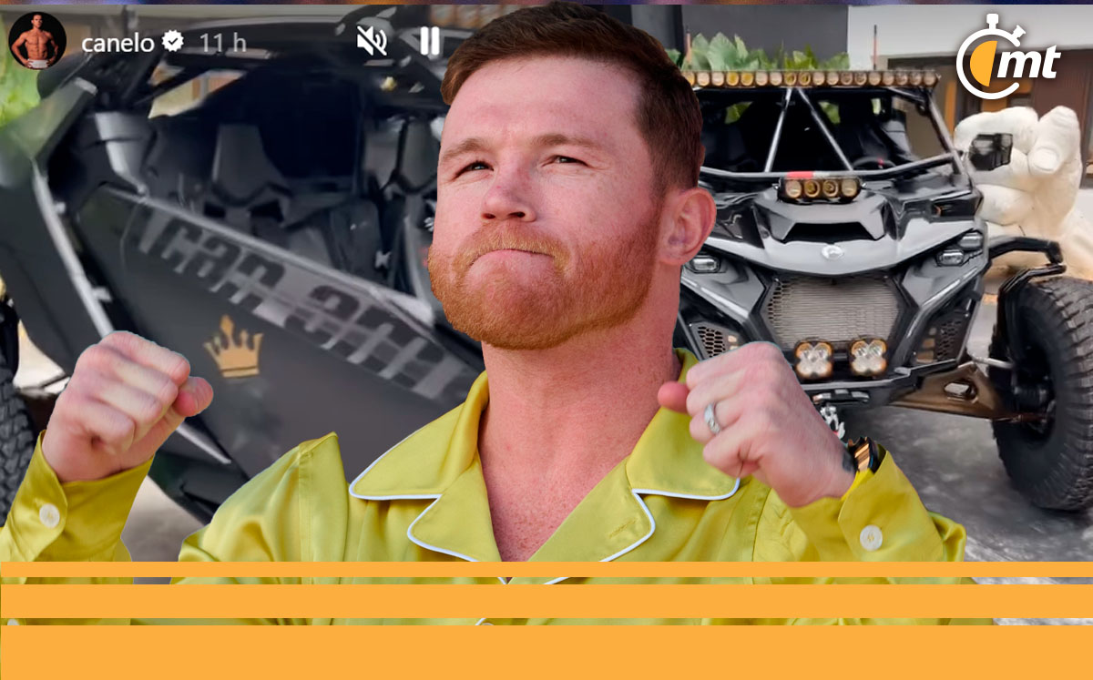 Canelo Álvarez recibió potente y caro auto en su día de cumpleaños